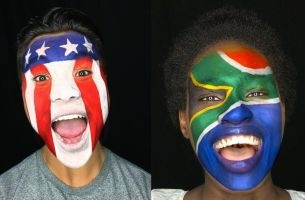 Nissan’s Virtual Face Paint App Goes Global for the Olympics – Lovely ...