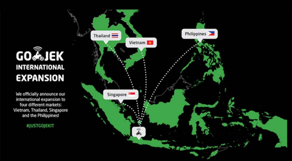 Go-Jek announces Southeast Asia expansion with $500m investment ...