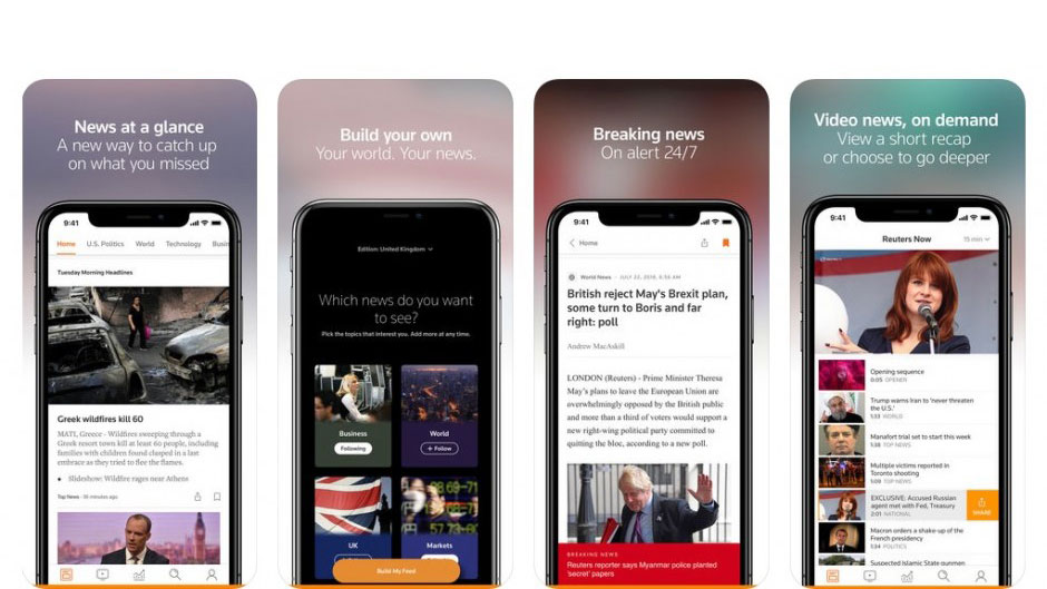 Thomson Reuters targets business professionals with updated news app ...