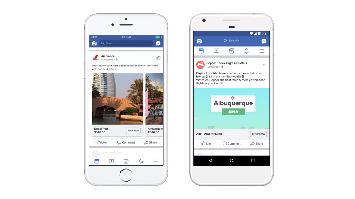 Facebook’s Flight Ads Can Now Be Used for Prospecting – Lovely Mobile News