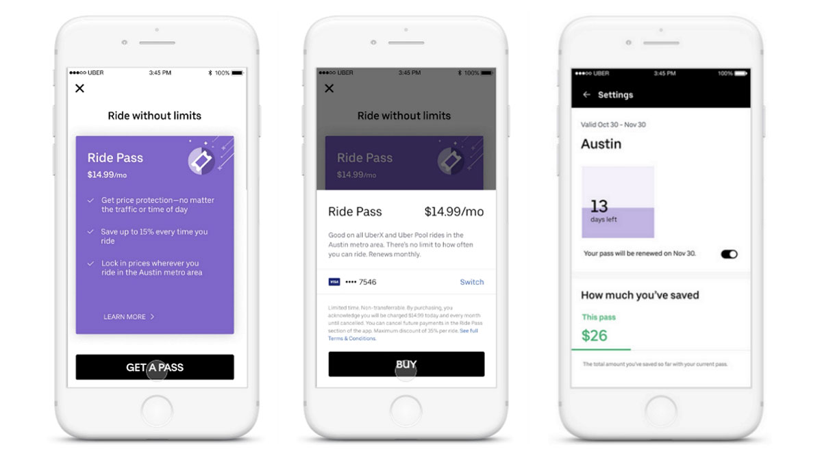 Uber launches subscription service for cheaper rides – Lovely Mobile News